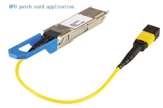 MPO/MTP APC single mode male type MPO/MTP fiber patch cord jumper