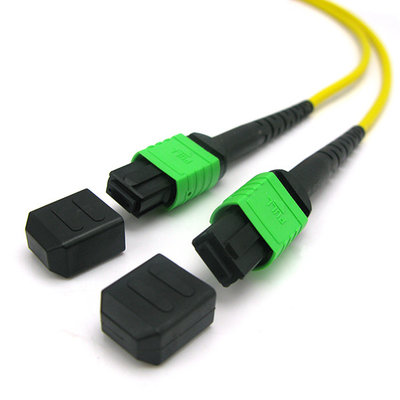 MPO/MTP APC single mode male type MPO/MTP fiber patch cord jumper