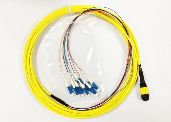 8/12/24 single mode senko LSZH MPO/MTP-LC/SC fiber patch cord jumper
