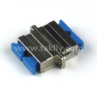 SC-SC UPC fiiber optic adapter duplex metal SC fiber optic coupler