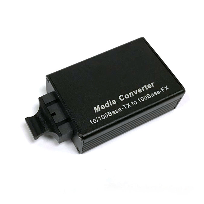 100M super mini SM MM single fiber dual fiber fiber ethernet media converter