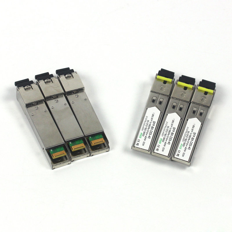 1.25G single mode single fiber bidi sfp optical transceiver module SC up to 80km
