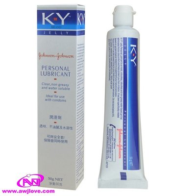 Johnson and Johnson KY jelly personal lubricant 50g