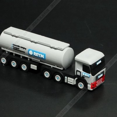 Concrete mixer truck Portable Charger h Power Bank  Slim External Battery Pack