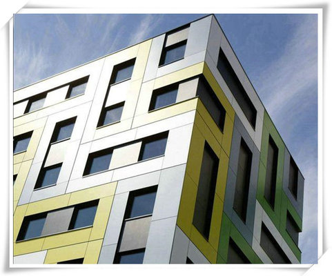 Weather Resistant And Good Quality Office Building Wall Cladding