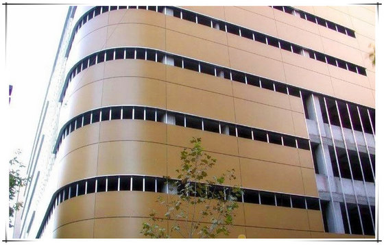 Weather Resistant And Good Quality Office Building Wall Cladding