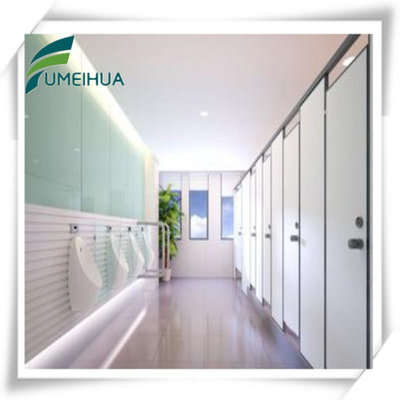 Nylon accessories white hpl toilet cubicles partition door