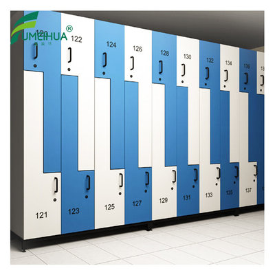 Z type 12mm hpl school storage locker cabinet