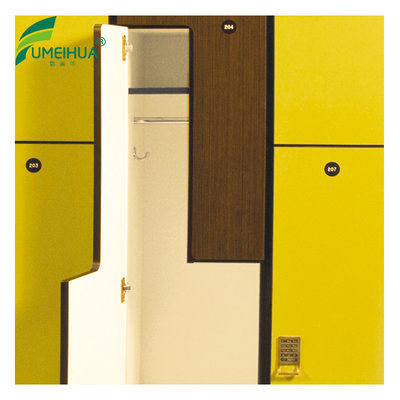 Z type 12mm hpl school storage locker cabinet