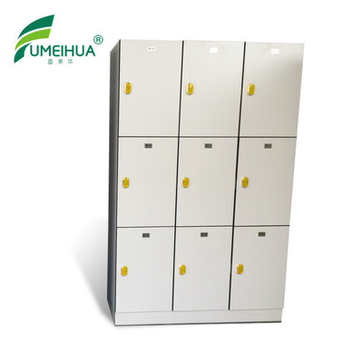 wooden hpl locker cabinet with wristlet, lockers for changing room