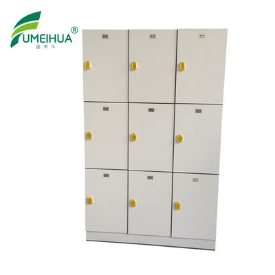 impact resistance 12 compartment 2 tier coin lock locker