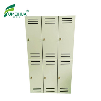impact resistance 12 compartment 2 tier coin lock locker