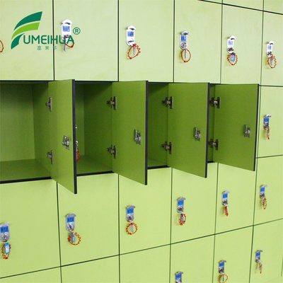 Fumeihua Z Shape Door HPL Laminate resin panel School Cabinet Gym Lockers