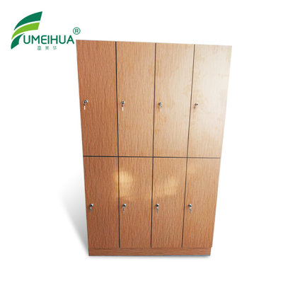 factory sale HPL colorful Customized mistureproof supermarket coin locker