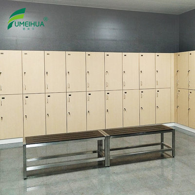 2 tiers high pressure laminate Electronic Smart Storage Doors Self Service Laundry Locker