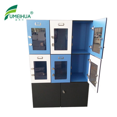 durable glass door creative office furniture phenolic board file filling cabinets