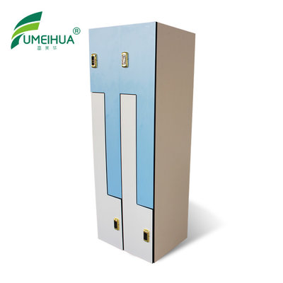 Customized size and design compact laminate materila 450 Depth assembled electronic personal storage locker