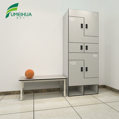 12mm thickness formica brand fireproof cheap price locker on sale 6 door locker