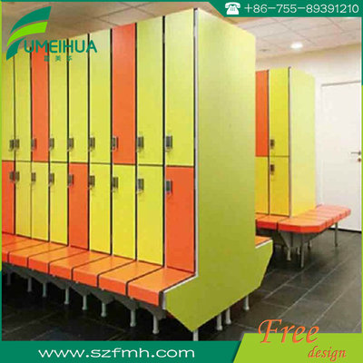 Fumeihua Waterproof HPL Locker for Changing Room staff locker hpl cabinet