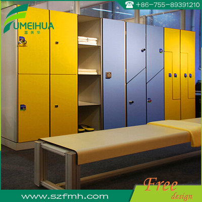 12mm thickness formica brand fireproof cheap price locker on sale 6 door locker