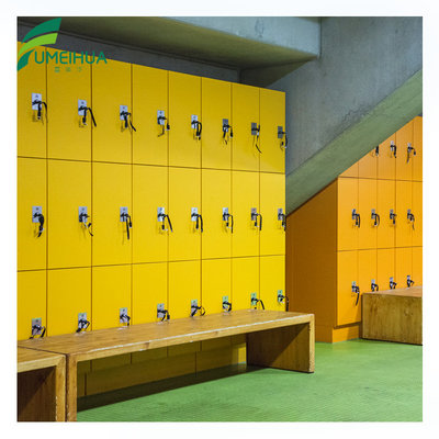 12mm thickness formica brand fireproof cheap price locker on sale 6 door locker