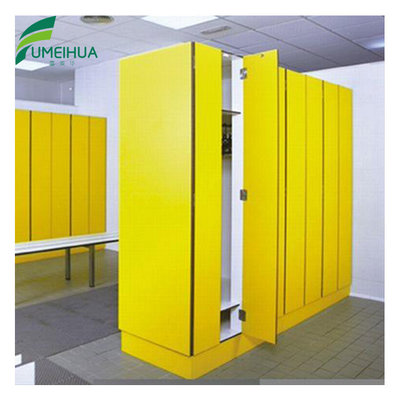 waterproof and damp proof pin pad locked HPL Gym Stadium Locker