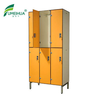 high intensity compact laminate various colored changing room staff lockers
