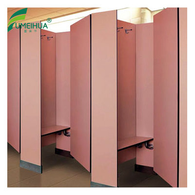 Waterproof Wood Grain Compact Laminate Washroom Toilet Partitions Prices