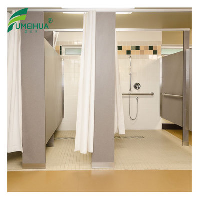 Waterproof Wood Grain Compact Laminate Washroom Toilet Partitions Prices