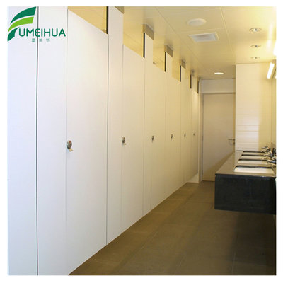plain and wood grain color phenolic resin  compact Laminate Resin Waterproof HPL Toilet Partition