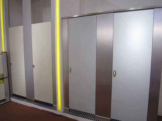 precut customized floor mounted toilet partition