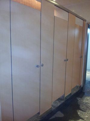 CE certificated high density 2 years warranty waterproof toilet partition