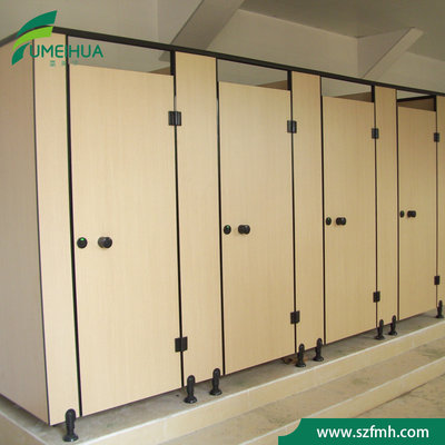 Compact hpl laminate commercial toilet partition