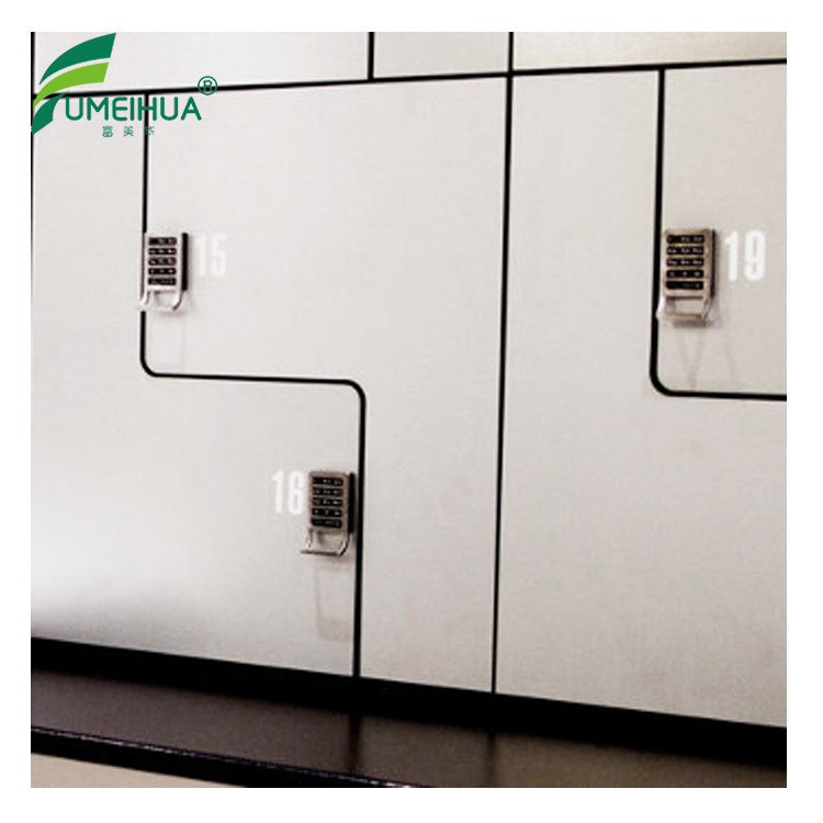 durable  single 3 doors locker/swimming pool locker with wristband and master key