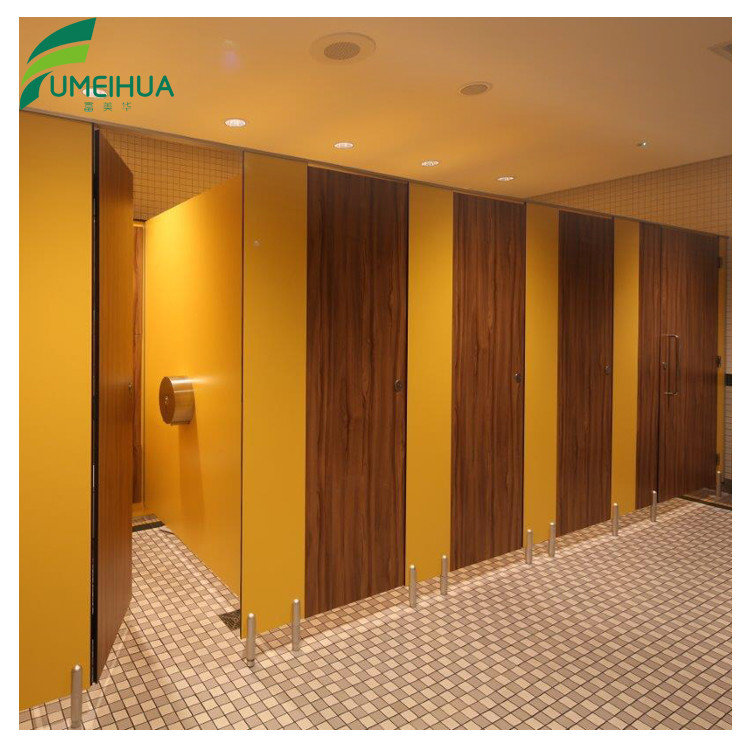 2 years made in china modern design hpl panel toilet and shower partition