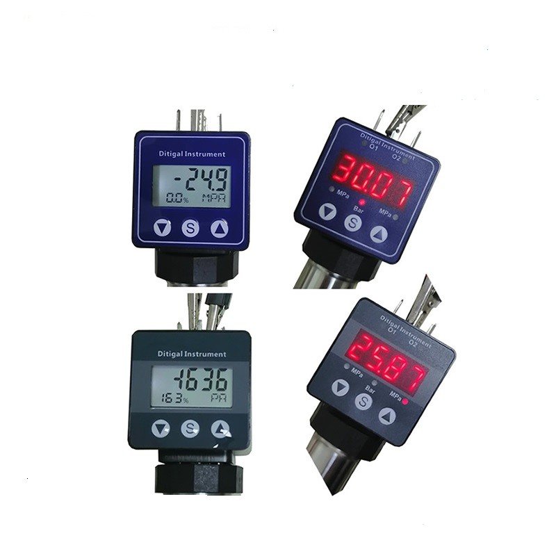 Intelligent Digital Display Meter for Temperature Pressure LCD display 4-20mA RS485