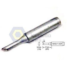 China Hakko N452-T-3CF soldering tip for HAKKO DASH452/453 soldering iron handpiece supplier