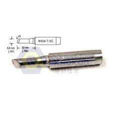 China Hakko N454-T-5C soldering tip for HAKKO DASH454 soldering iron handpiece supplier