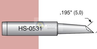 China Plato HS-0531 replacement soldering tips for hakko 926/928/936/937/951/952/958/959/ supplier