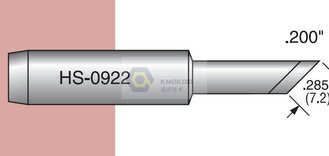 China Plato HS-0922 replacement soldering tips for hakko 926/928/936/937/951/952/958/959/ supplier