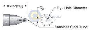China Plato HK-0880 desoldering tips nozzle for Hakko 474,475,701,702B,808,809 supplier