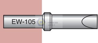 China Plato EW-105 replacement soldering tips for Weller WES50 ,WES51 ,WD1 ,WD2 supplier