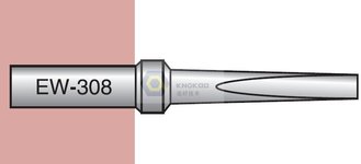 China Plato EW-308 replacement soldering tips for Weller WES50 ,WES51 ,WD1 ,WD2 supplier