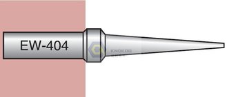 China Plato EW-404 replacement soldering tips for Weller WES50 ,WES51 ,WD1 ,WD2 supplier