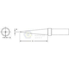 China Weller ETJ soldering tip for Weller soldering station WES51,WESD51,iron EC1201A, PES51 supplier