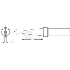 China Weller ETV soldering tip for Weller soldering station WES51,WESD51,iron EC1201A, PES51 supplier
