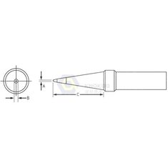 China Weller ETT soldering tip for Weller soldering station WES51,WESD51,iron EC1201A, PES51 supplier