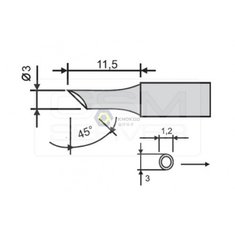 China Goot RX-80HRT-3CD soldering tips for Goot RX-802AS,RX-852AS soldering station supplier