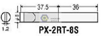 China Goot PX-2RT-8S Soldering Iron Tip for GOOT PX-251AS,PX-201,PX-238AS soldering iron supplier