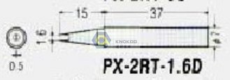 China Goot PX-2RT-1.6D Soldering Iron Tip for GOOT PX-251AS,PX-201,PX-238AS soldering iron supplier